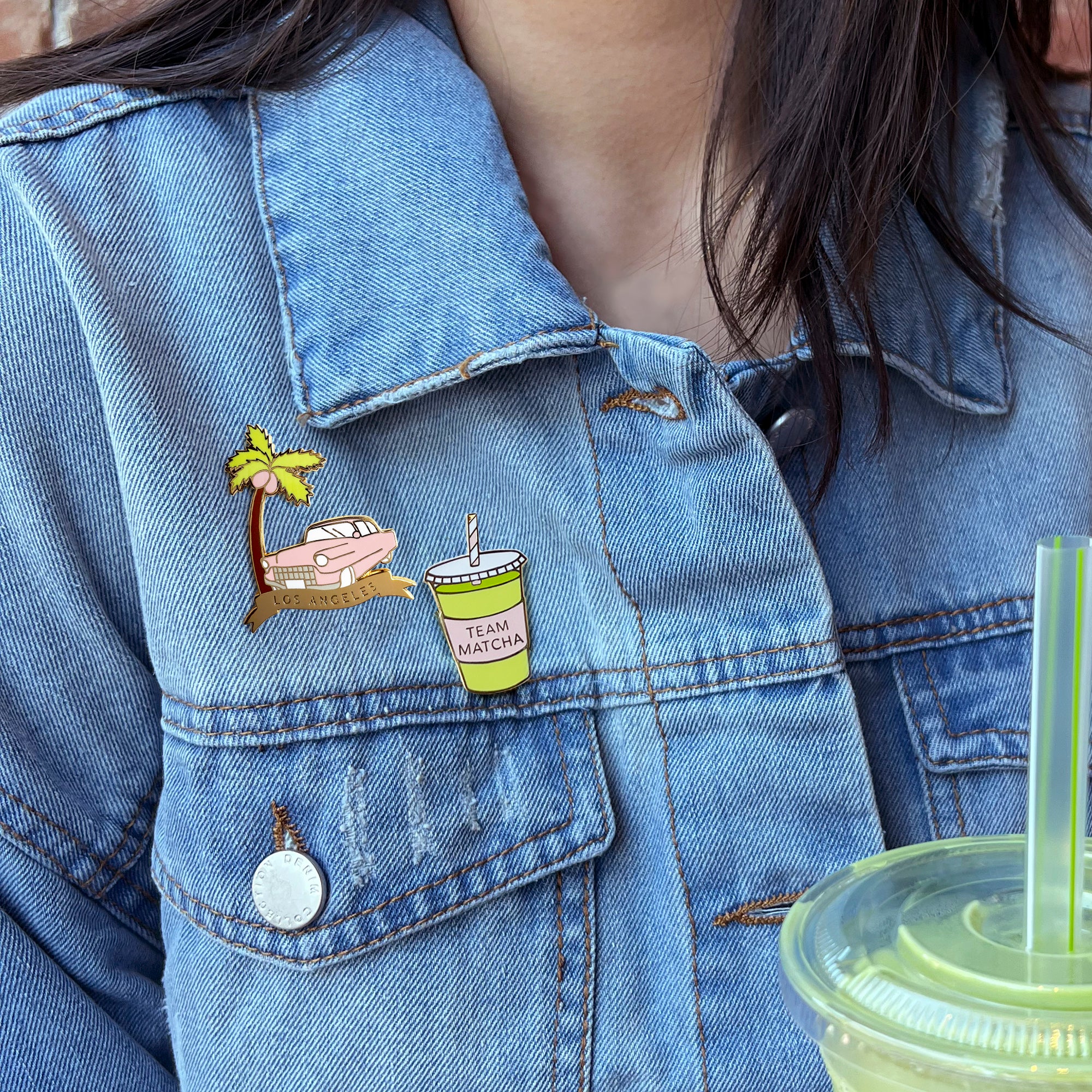 Los Angeles Enamel Pin – akrDesignStudio